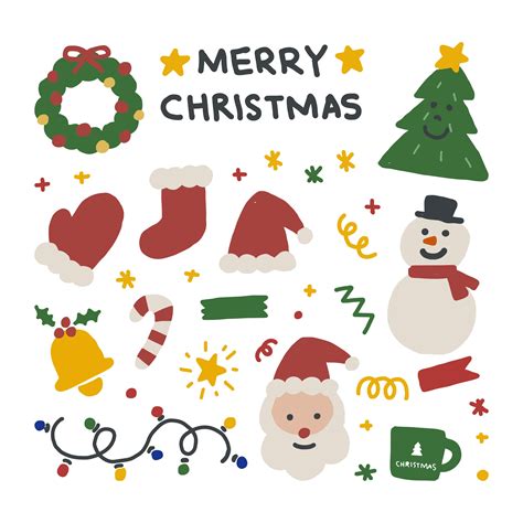 아이패드 굿노트 스티커 그려봐요🎄 크리스마스 스티커 12월 다이어리 굿노트 스티커 공유 Christmas Stickers Printable Holiday