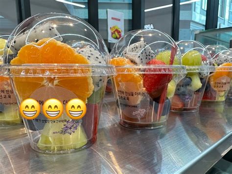 애플크로스 샌드위치 컵과일 커피 📍컵과일 단체주문😀 안넝하세요 애플크로스입니다🍎 인천교육청에서 회의때 간식으로 요청해주신 컵과일이에요😃 과일은 6