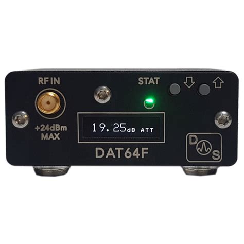 DAT64F RF Step Attenuator 6GHz Silvertone Electronics