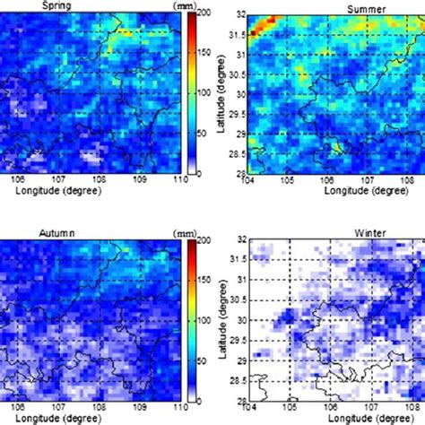 Statistics For The Trmm Pr Dataset Used In The Analysis Data Show The Download Scientific