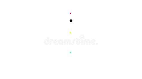 Minimalistic Animated Loader With Three Colorful Circles Magenta