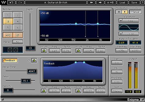 Waves Enigma Plugin Reverb