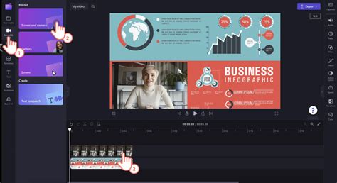 如何录制你自己演示 powerpoint 的视频 clipchamp blog