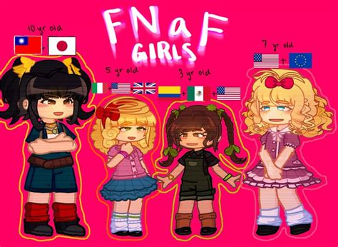 Fnaf Girls Fnaf Comic Art Girls Fnaf Movie