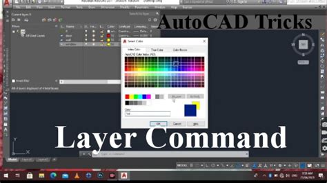 How To Use Layer Command In Autocad Layer Properties In Autocad How To Create New Layer