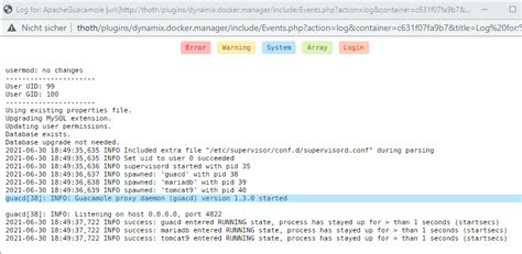 Container Nach Update Nicht Mehr Erreichbar Deutsch Unraid