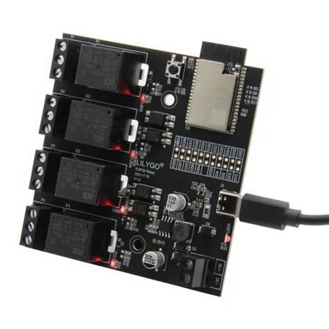LILYGO TTGO T Relay ESP32 Wireless Module DC 5V 4 Groups Relay Development Board 4MB Flash At Rs