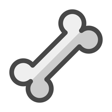 Bone Generic Outline Color Icon