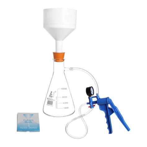 Buy Online Vacuum Filtration Kit Includes 1000ml Filtering Flask Vacuum Pump Buchner