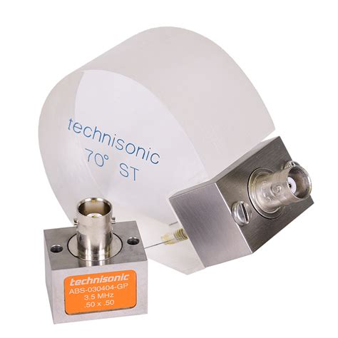 Ultrasonic Transducers Ultrasonic Conventional Transducers Technisonic Probes Angle Beam
