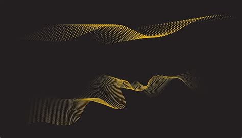 Premium Vector Abstract Isometric 3d Particle Line Graph