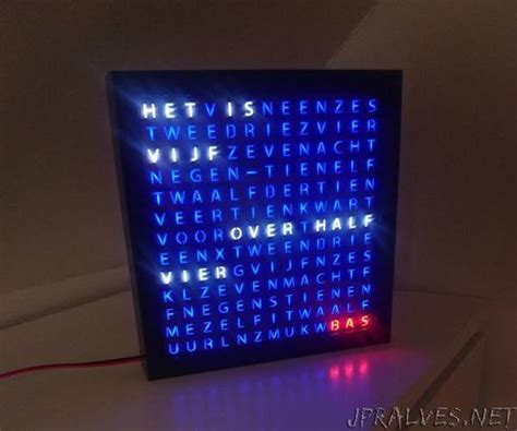 Word Clock Jpralves Net