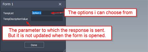 Solved How To Update A Form With Ilogic Autodesk Community