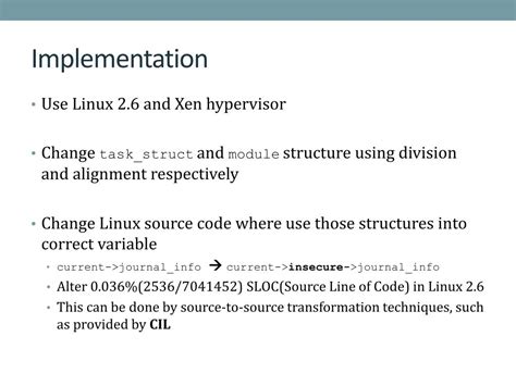 ppt efficient protection of kernel data structures via object partitioning powerpoint
