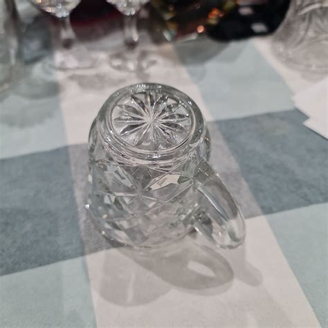 Vintage Pressed Glass Milk Jug The British Antiques Company