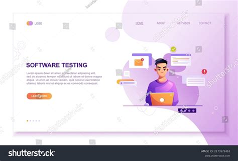 Programming Concept Web Engineer Work Vector Stock Vector Royalty Free 2173572463 Shutterstock