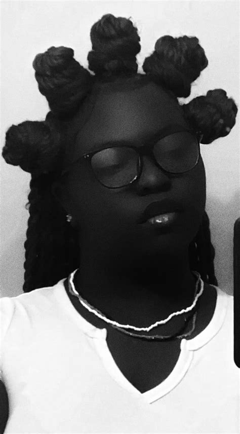 Black Women Bantu Knot Hairstyles Aesthetic Hair Natural Hair Styles