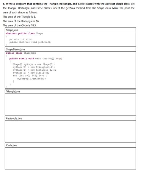 Solved Write A Program That Contains The Triangle Chegg