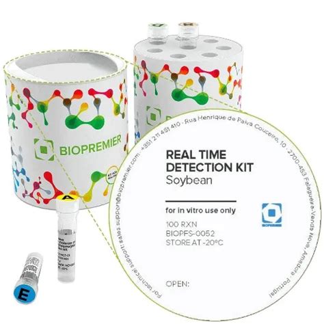 Real Time Pcr Detection Test Kit Food Safety Soybean Soya Biopremier