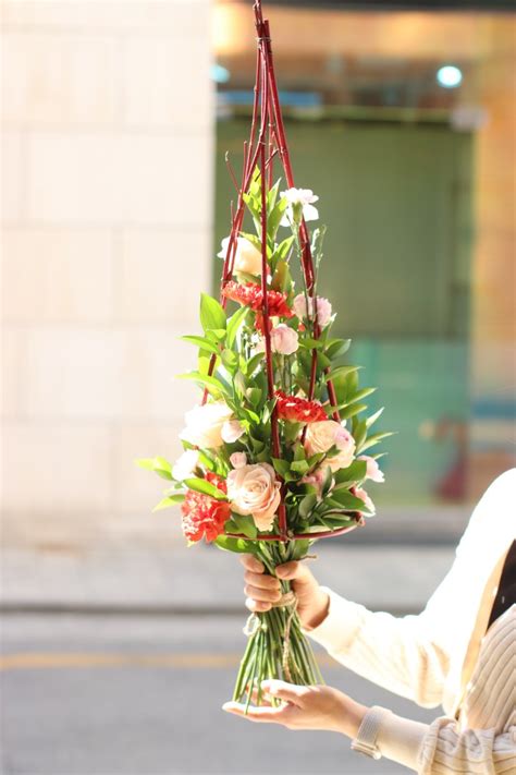 2022년 화훼장식기능사 23회차 모집중 원추형 꽃다발 배워보기 블레스유플라워 네이버 블로그