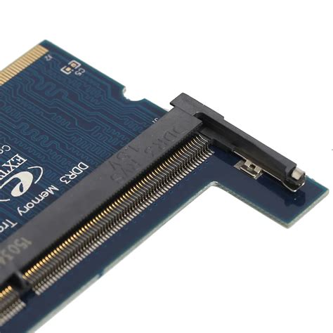 Ddr2 Ddr3 So Dimm To Dimm Desktop Memory Ram Adapter Card Black Pc To Laptop From Ddmyaug 13