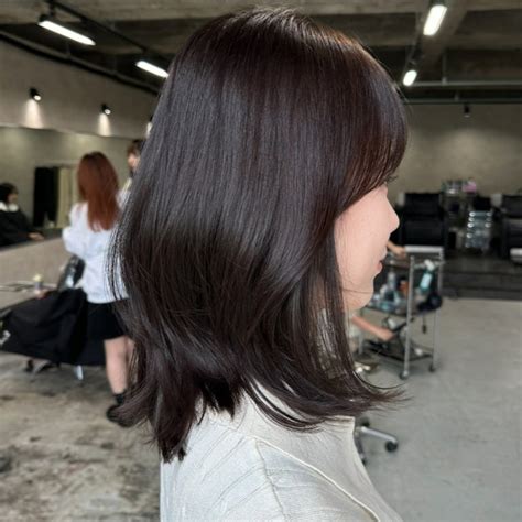 2025 여자 단발 중단발 헤어스타일 유행 머리스타일│세미 레이어드컷 네이버 블로그