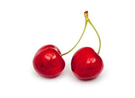 Premium Photo Two Sweet Cherry