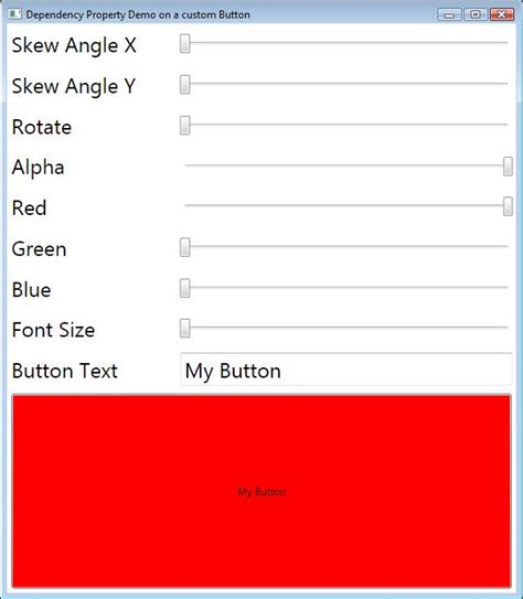 Using Dependency Property And Databinding In Wpf Code Blitz