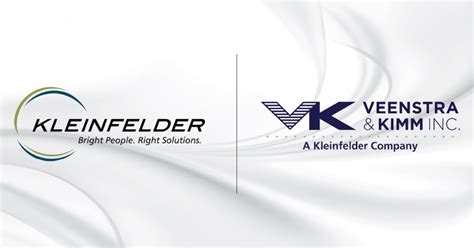 Veenstra And Kimm Inc Joins Kleinfelder Veenstra And Kimm Inc A