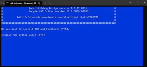Download 15 Seconds Adb Installer For Windows All Versions