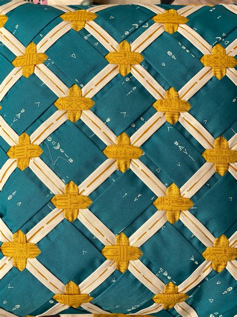 Lattice Weave PDF Pattern 14 X 14 Block Etsy