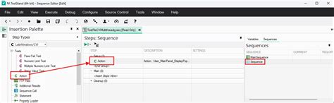 Displaying Parallel Execution Dialog In Teststand Ni