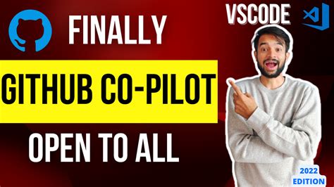 finally github co pilot is open to all by vasanth bhat geek