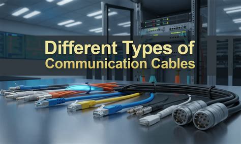 Types Of Communication Cables Explained Simply