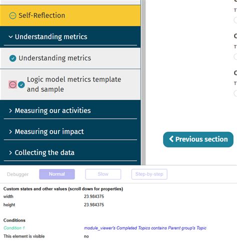 Element Visibility Condition Not Working Right Need Help Bubble Forum