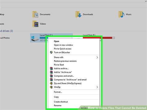 7 Ways To Delete Files That Cannot Be Deleted Wikihow