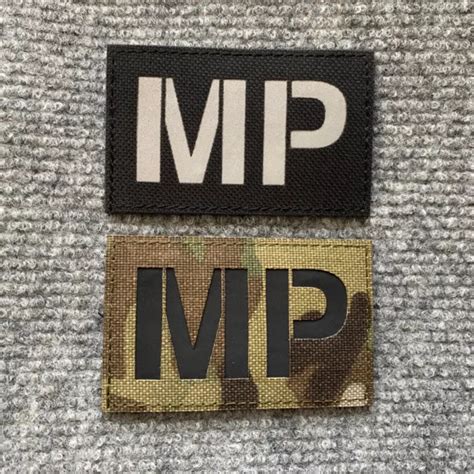 MULTICAM MONO MP Laser Cut IR Style Morale Patch For UBACS Bergens Police EUR