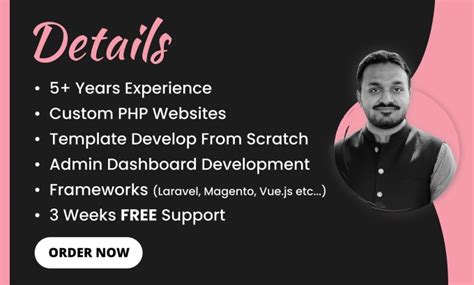 Develop And Design A Full Custom Php Mysql Html Website By Romailshah