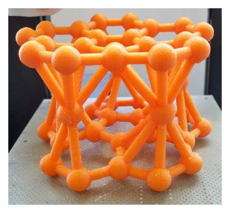 Molecular Models Generated By Conversion Of CIF File Data A Download Scientific Diagram