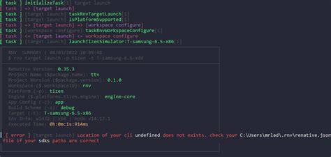 Location Of Your Cli Undefined Does Not Exists Issue Flexn Io Renative GitHub