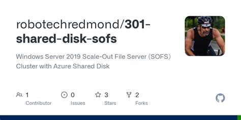 github robotechredmond 301 shared disk sofs windows server 2019 scale out file server sofs