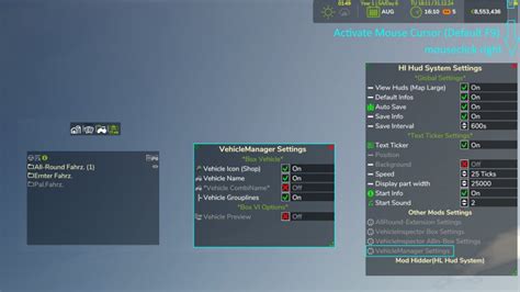 Vehicle Manager V FS Mod Mod For Farming Simulator LS Portal