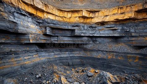 Geological Layers In A Quarry Demonstrate Geotechnical Engineering Geological Layers In A Quarry Demonstrate Geotechnical Engineering