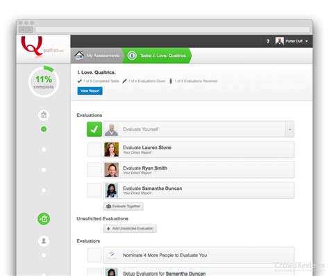 Qualtrics 360 Product Info Qualtrics 360 Screenshots Qualtrics 360 Features