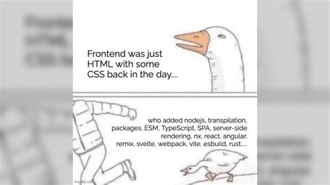 Why Did Frontend Development Become So Complicated 🥲