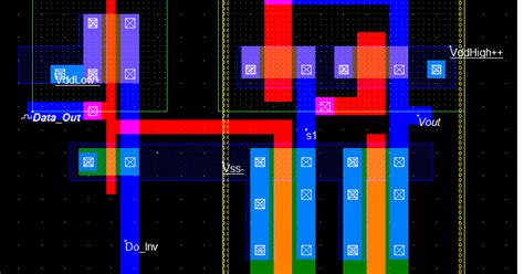 VLSI Projects In Chennai Contact Volatge Level Shifter VLSI Project In Microwind Tool