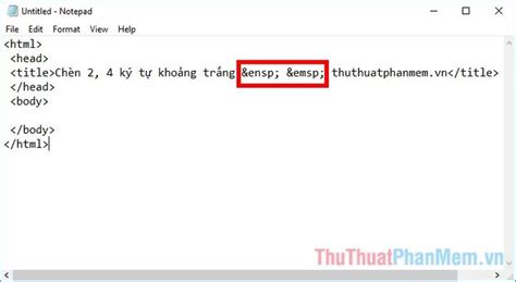 How To Insert White Spaces In HTML