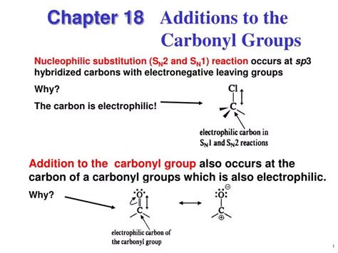 PPT Chapter 18 Additions To The Carbonyl Groups PowerPoint Presentation ID 4396152