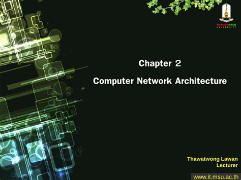 Pdf Chapter 2 Computer Network Architecture · System Network