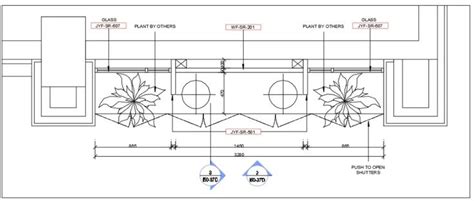 The Top Plan Of Partition Storage Detail Is Given In This Autocad Drawing File Download This 2d